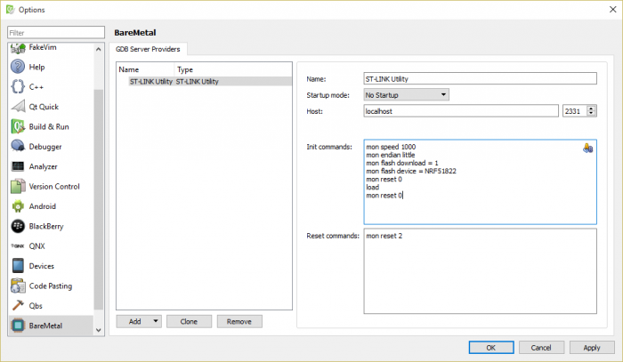 Starting With Nrf51 Ble And Qt Creator Morf Coding And Engineering